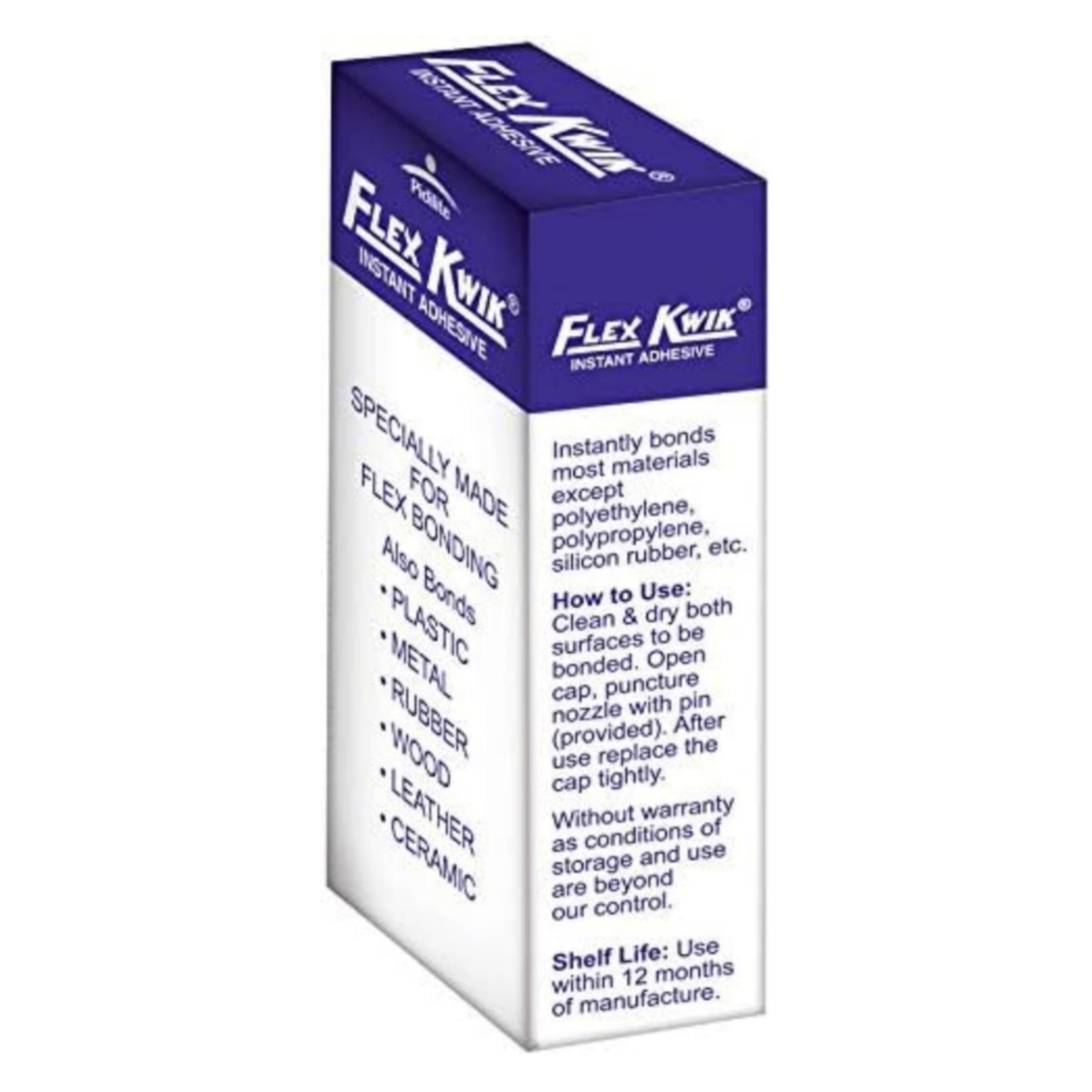 Pidilite Flex Kwik Instant Adhesive Fast Bonding for Flex and PVC Door ...
