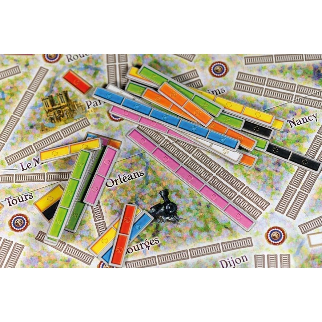 Asmodee Ticket to Ride France + Old West Board Game Expansion – SATYAM ...