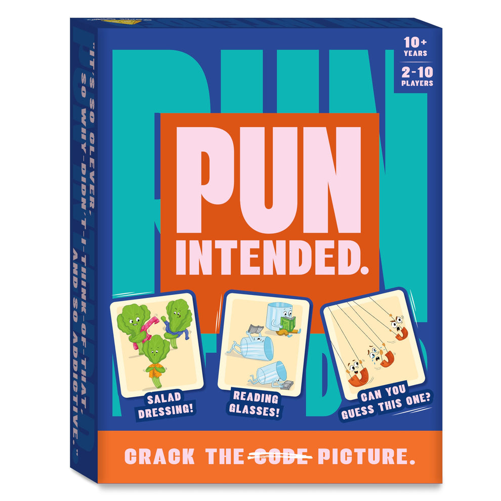 Pun Intended - Hilarious Picture Guessing Card Game – SATYAM STATIONERS