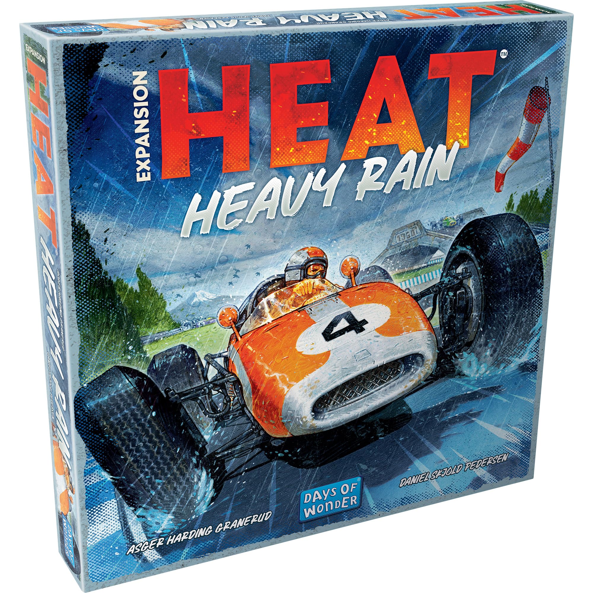 Asmodee Heat Heavy Rain Board Game Expansion New Japan & Mexico Tracks ...