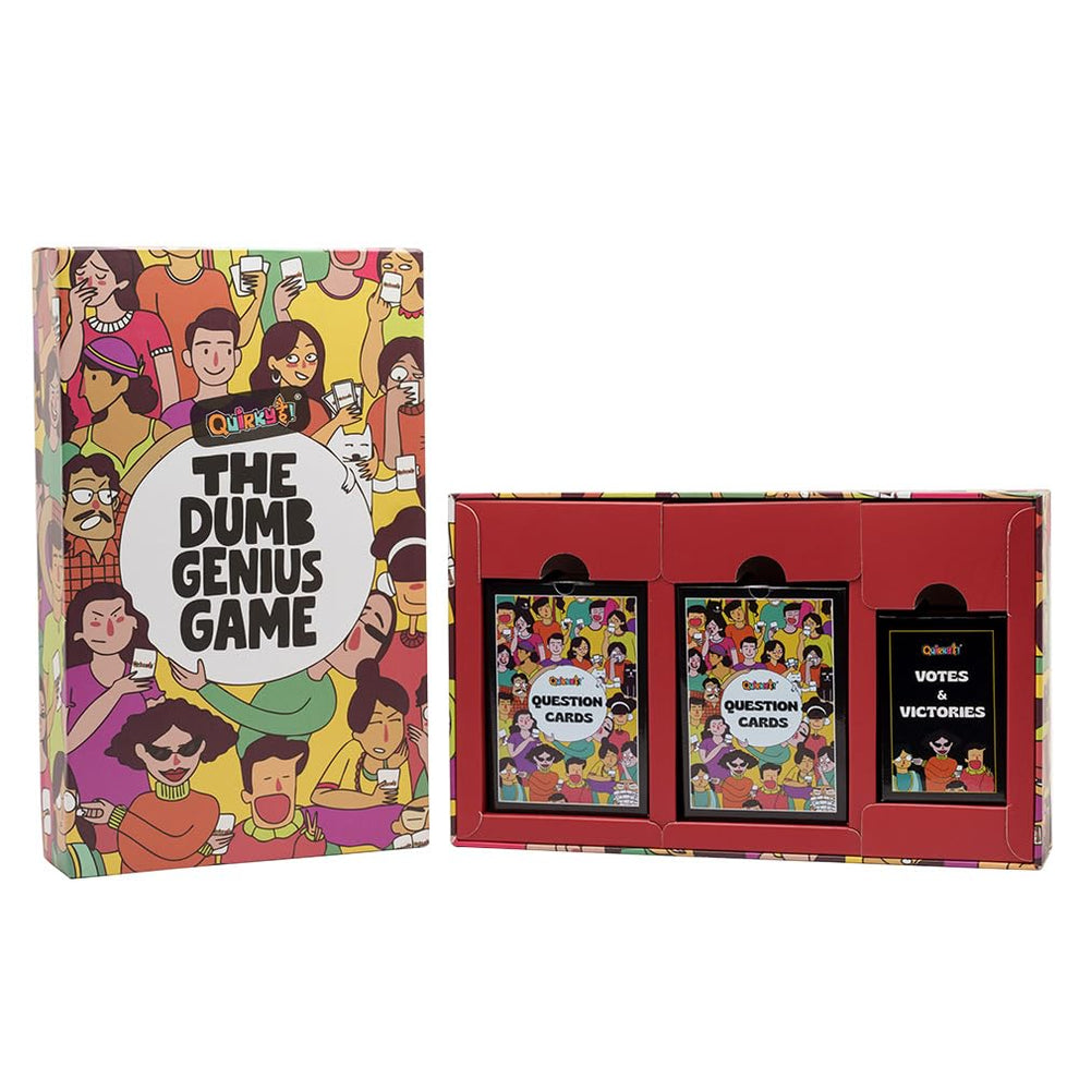 Quirky Hai The Dumb Genius Game Best Adult Party Cards – SATYAM STATIONERS